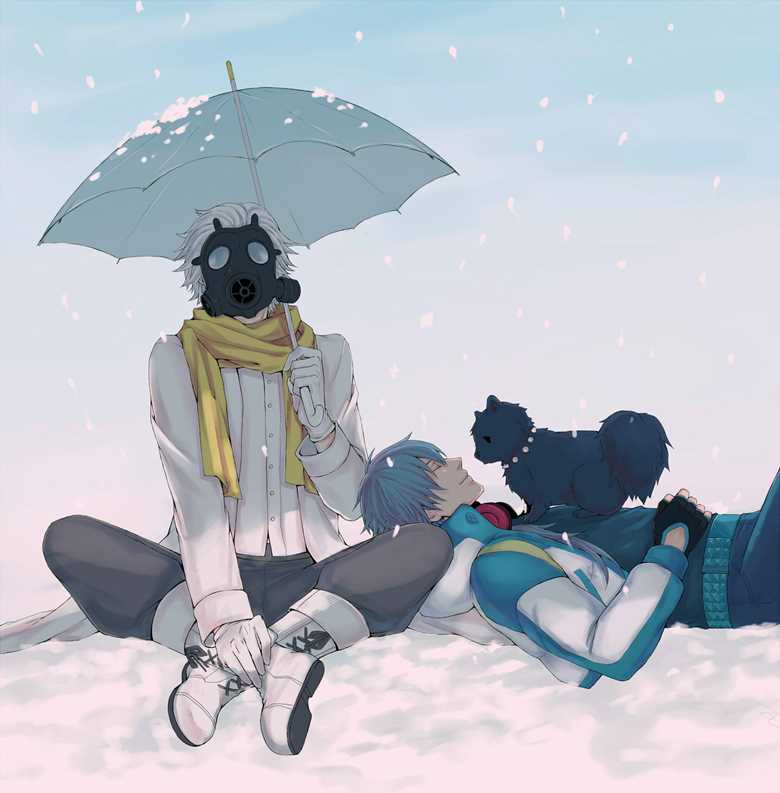 |P站DRAMAticalMurder图片，尺寸:2000x2035 | BoBoPic