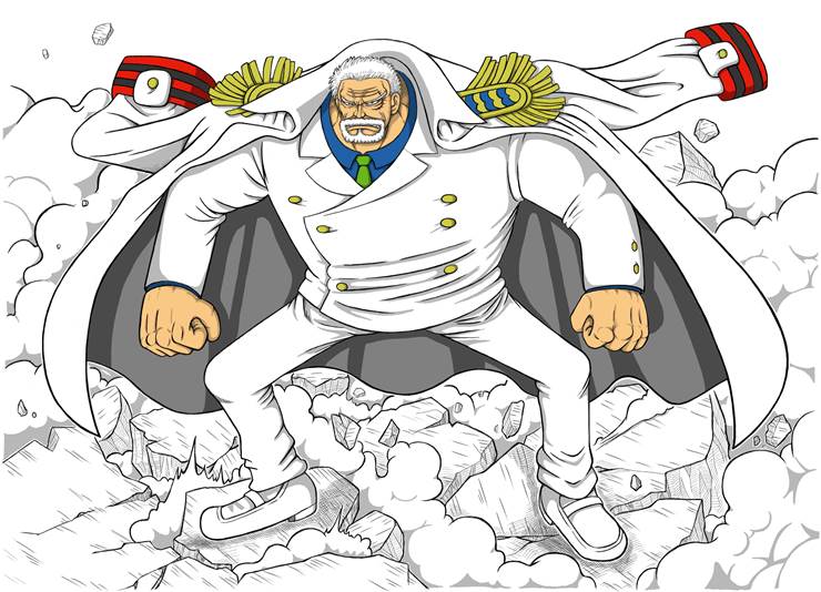 漫画《海贼王》蒙奇·D·卡普插画壁纸图片 | BoBoPic