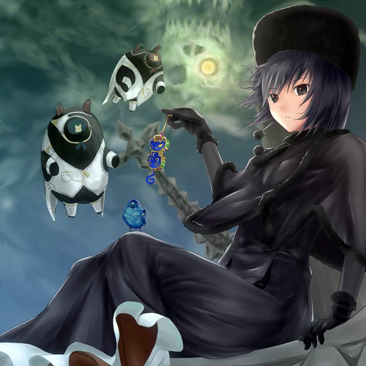 我的天使和普洛伊他们|插画师びーれん（B.Ren)的久远寺有珠插画图片 | BoBoPic