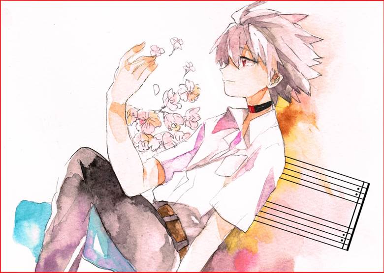 Q|插画师うひは的EVA渚薰插画图片 | BoBoPic