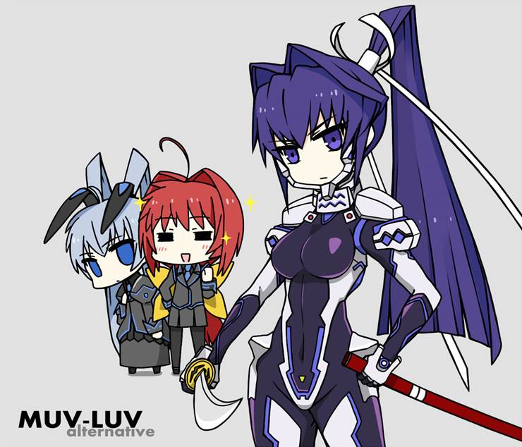 《Muv-Luv》pixiv插画图片 | BoBoPic