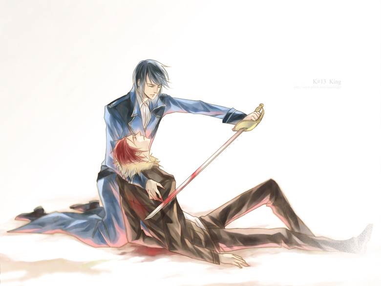 K13 King|换页←中邪状态的K（动画）Pixiv同人插画图片 | BoBoPic