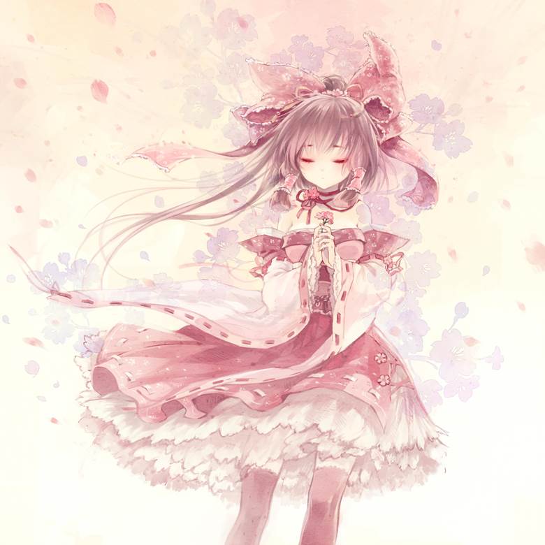樱灵梦|c7肘的博丽灵梦pixiv插画图片 | BoBoPic
