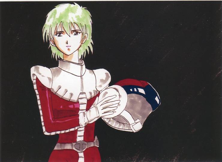 《机动战士高达08MS小队》爱娜·萨哈林插画图片 | BoBoPic