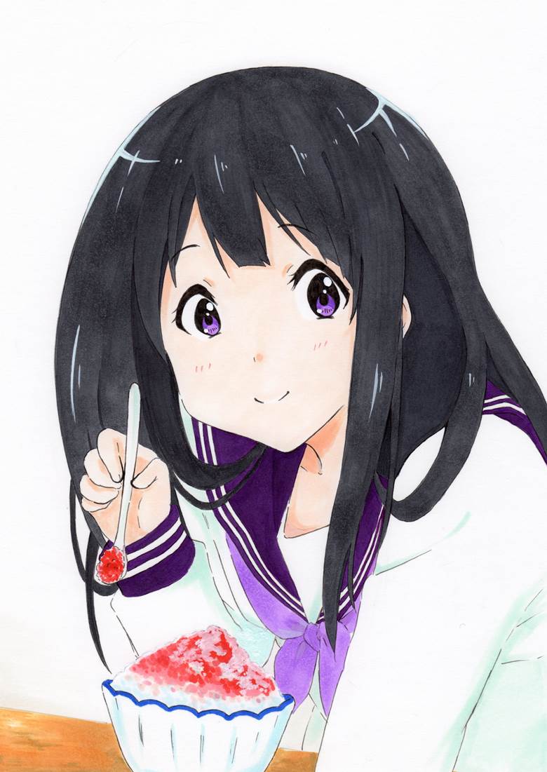 冰菓,千反田爱瑠, - ケン♪'illustration - PixivBox