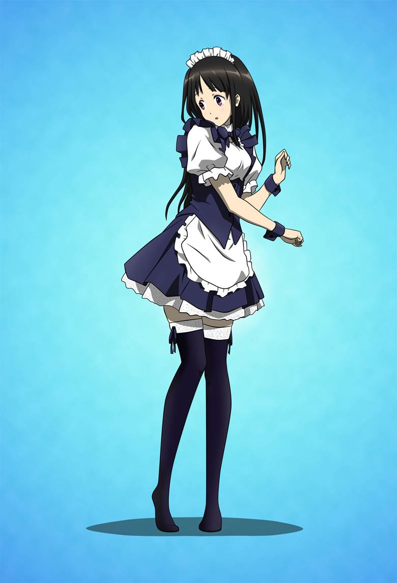 冰菓,千反田爱瑠,女仆, - 遠藤シン'illustration - PixivBox