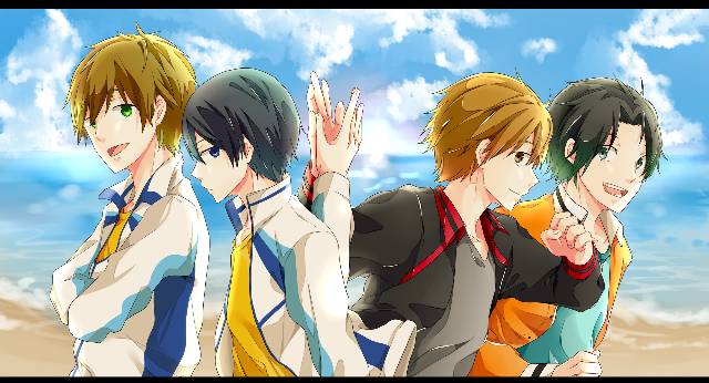 《Free!》美图收集~看过的运动番里最不燃的 | BoBoPic