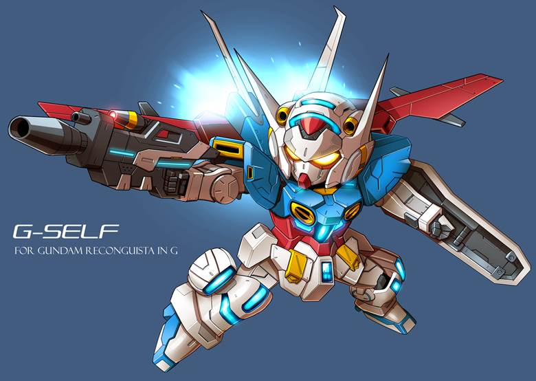 robot,机械,高达,G-Self,Gundam Reconguista in G,sd敢达, - 赤魂'illustration - PixivBox