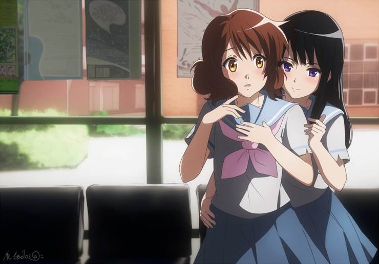 Iwill...|插画师sbel02的黄前久美子插画图片 | BoBoPic