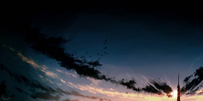 あの顷は|気分屋39的高清风景插画图片 | BoBoPic