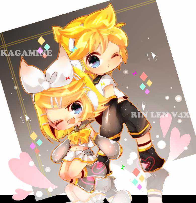 V4X|MaMi的镜音连P站插画图片 | BoBoPic