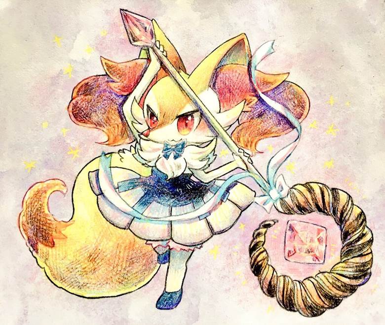 魔女っ子|のん的彩色铅笔手绘插画图片 | BoBoPic