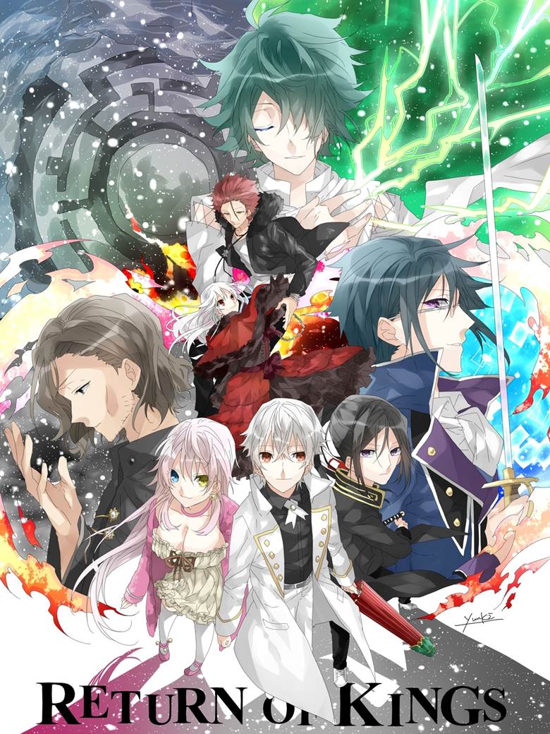 K RETURN OF KINGS|祐贵的K（动画）Pixiv同人插画图片 | BoBoPic