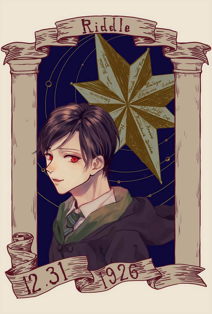 Tom Riddle|插画师桐川的汤姆·里德尔插画图片 | BoBoPic