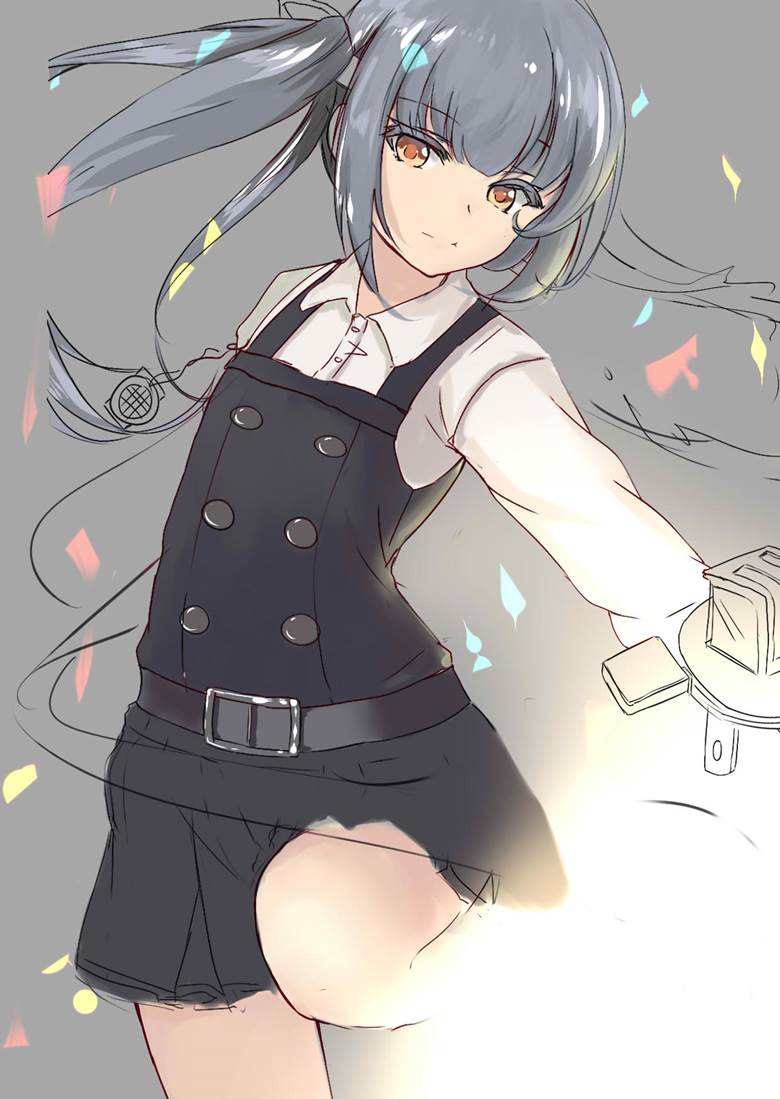 落书き|SLm修行中的背心裙少女插画图片 | BoBoPic