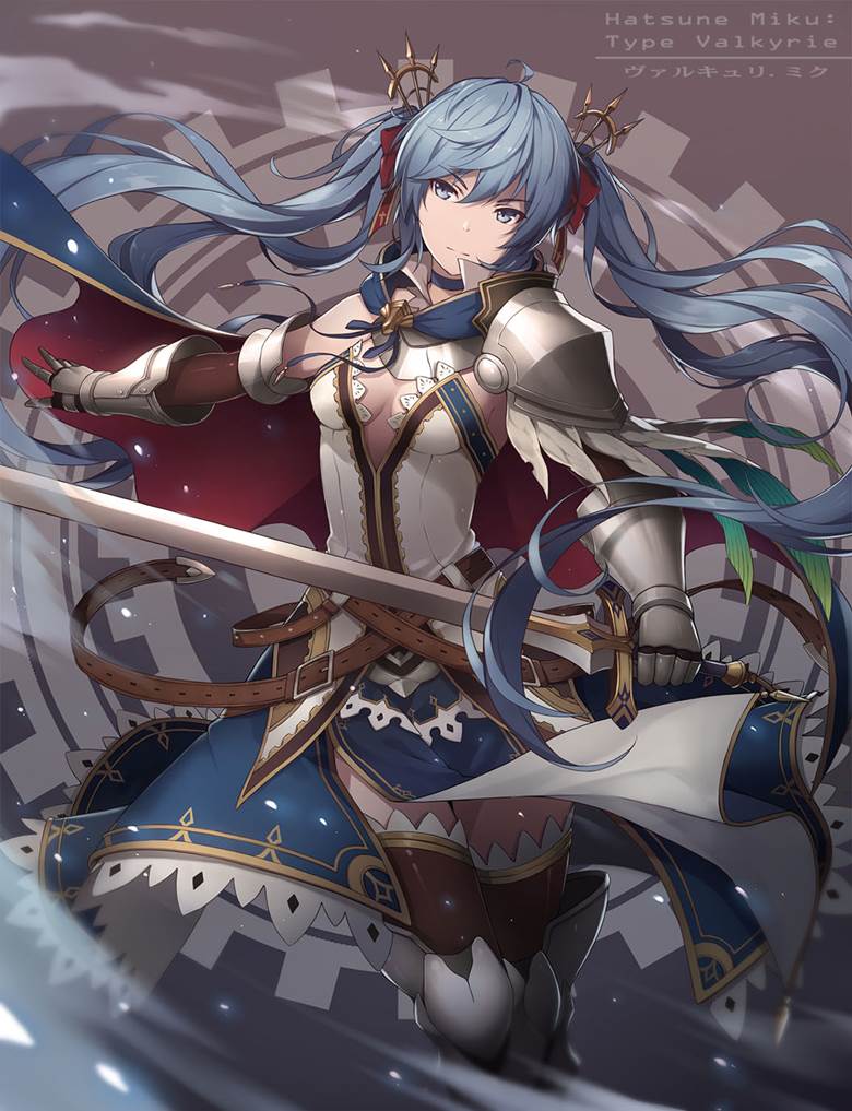 Valkyrie Miku|Kiyo木又的初音未来pixiv插画图片 | BoBoPic