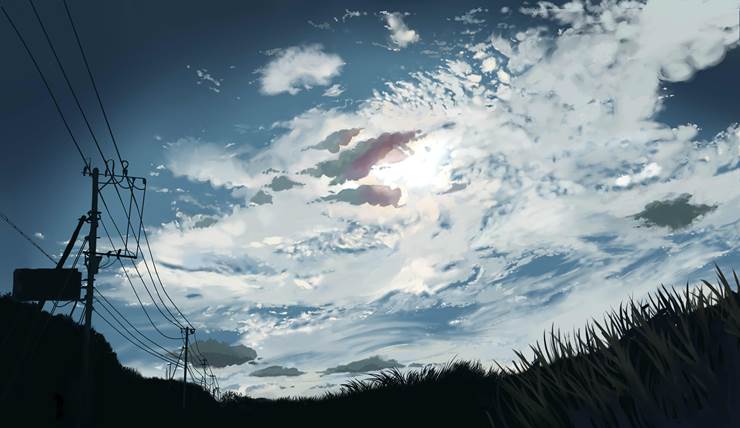 很淡的青春伤痛文学，《秒速5厘米》pixiv插图合集 | BoBoPic