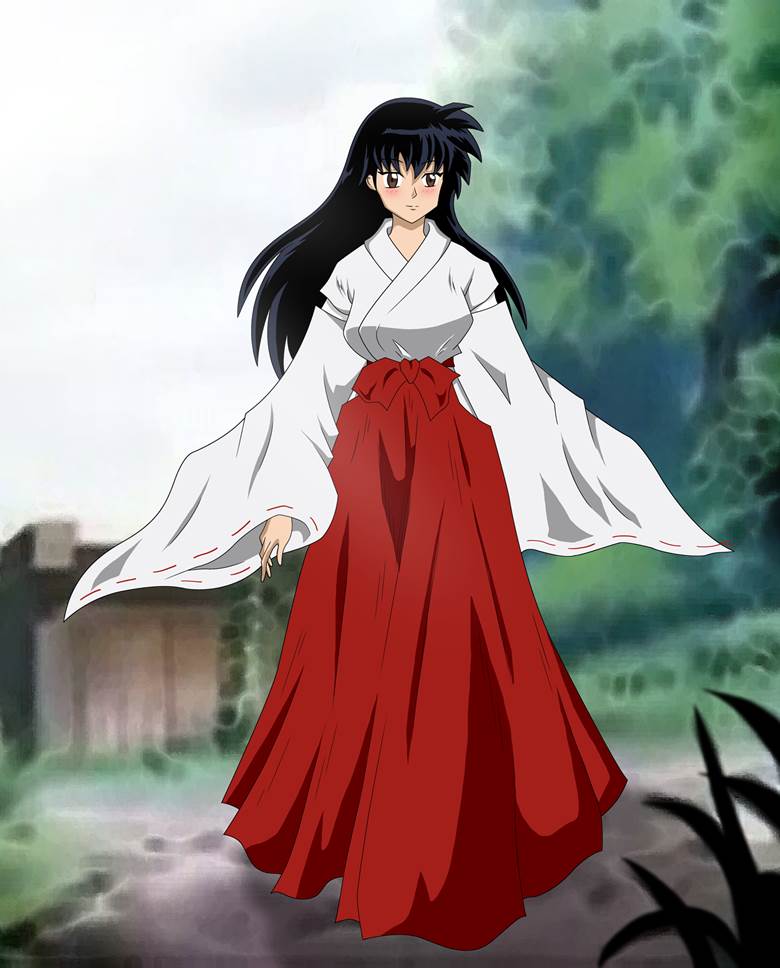 Kagome (Miko)|inu-sessh-rin的犬夜叉pixiv插画图片 | BoBoPic