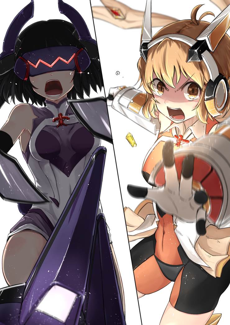 战姬绝唱,小日向未来,立花响,战姫绝唱シンフォギアG图片|尺寸2508x3541 | BoBoPic