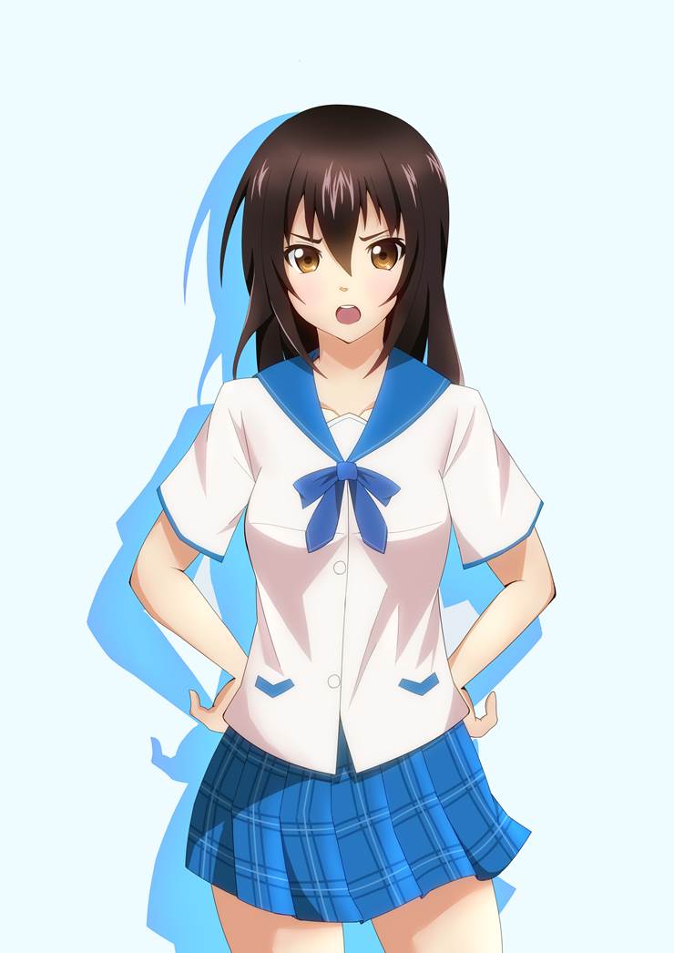 《噬血狂袭》的女主角姬柊雪菜Pixiv壁纸美图 | BoBoPic