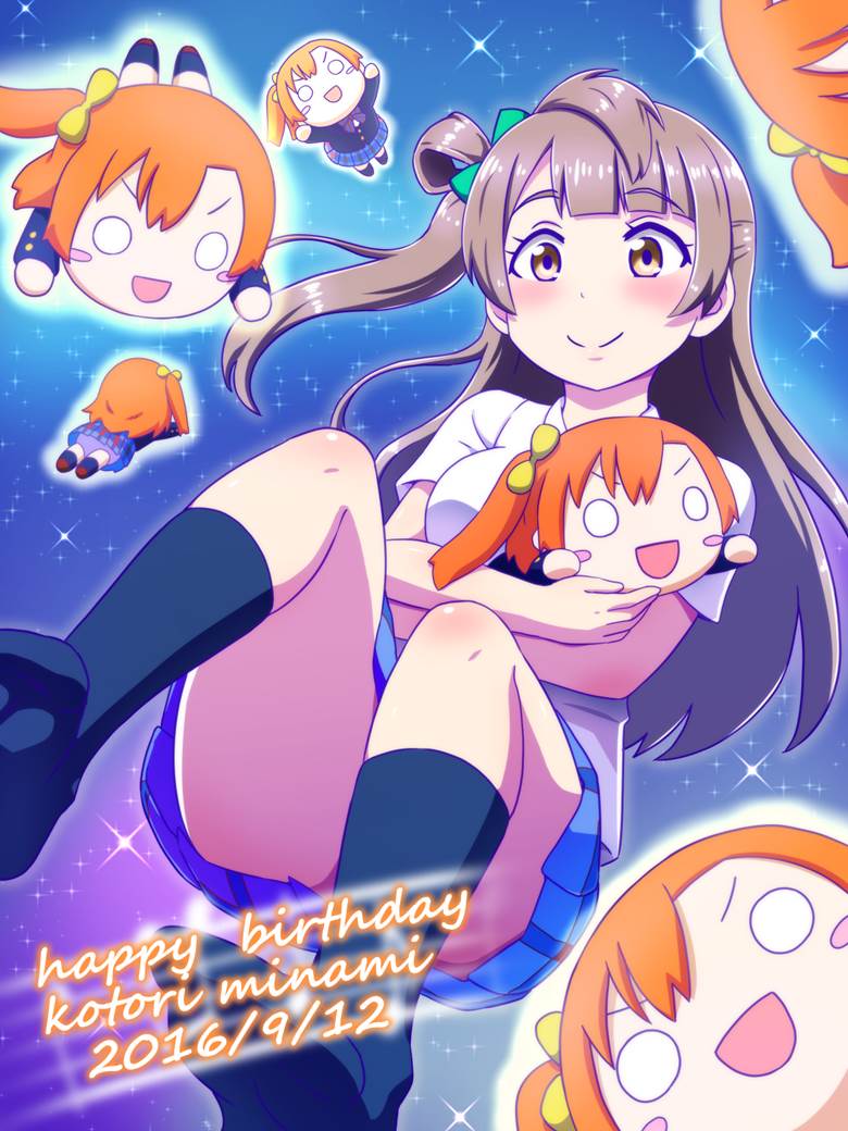 生（8）诞|ぶぶ的抱住玩偶的人物插画图片 | BoBoPic