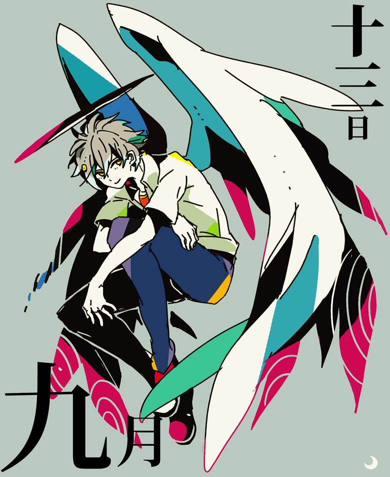 カヲルくんお诞生日绘|月森水贵的新世纪福音战士EVA插画图片 | BoBoPic