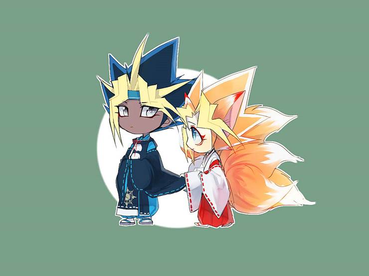 YGO腐向③|插画师AHkuma的游戏王插画图片 | BoBoPic