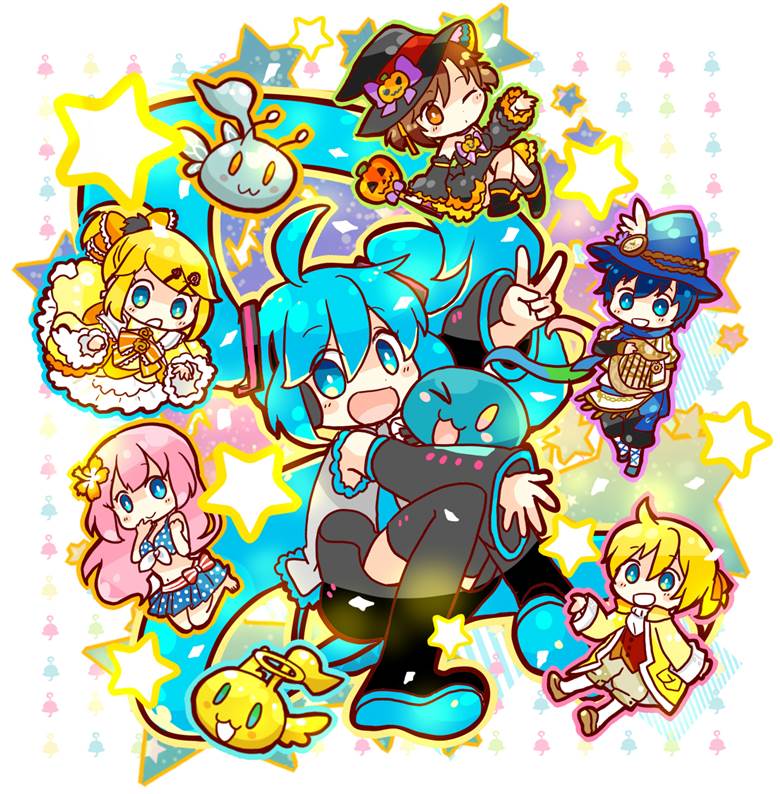 2nd Anniversary|7：24的C社6只插画图片 | BoBoPic