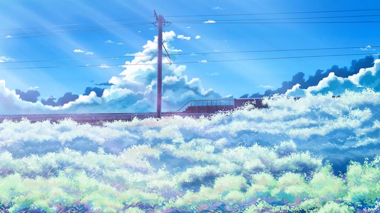 线路の见える场所|K.Hati的云层插画图片 | BoBoPic