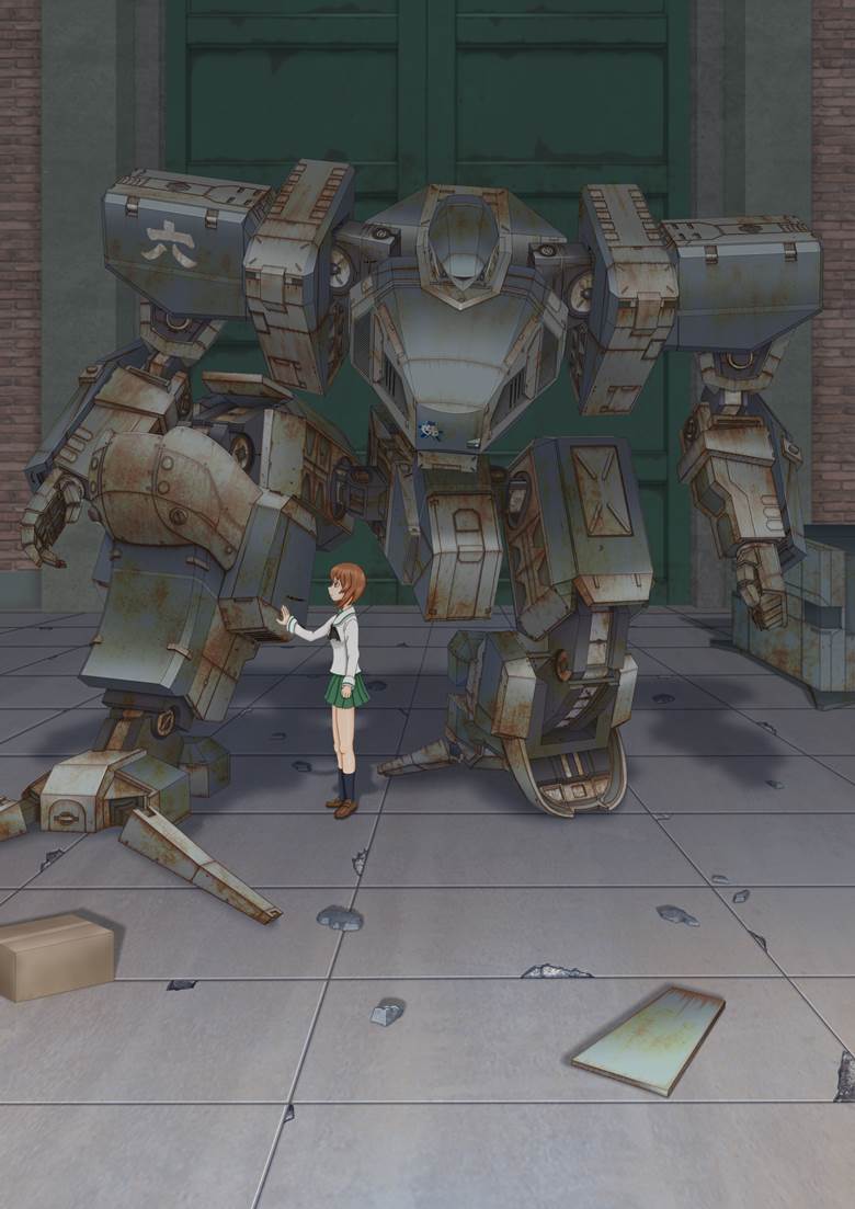 大洗女子WAP道始めます|グロウラー的机器人壁纸插画图片 | BoBoPic