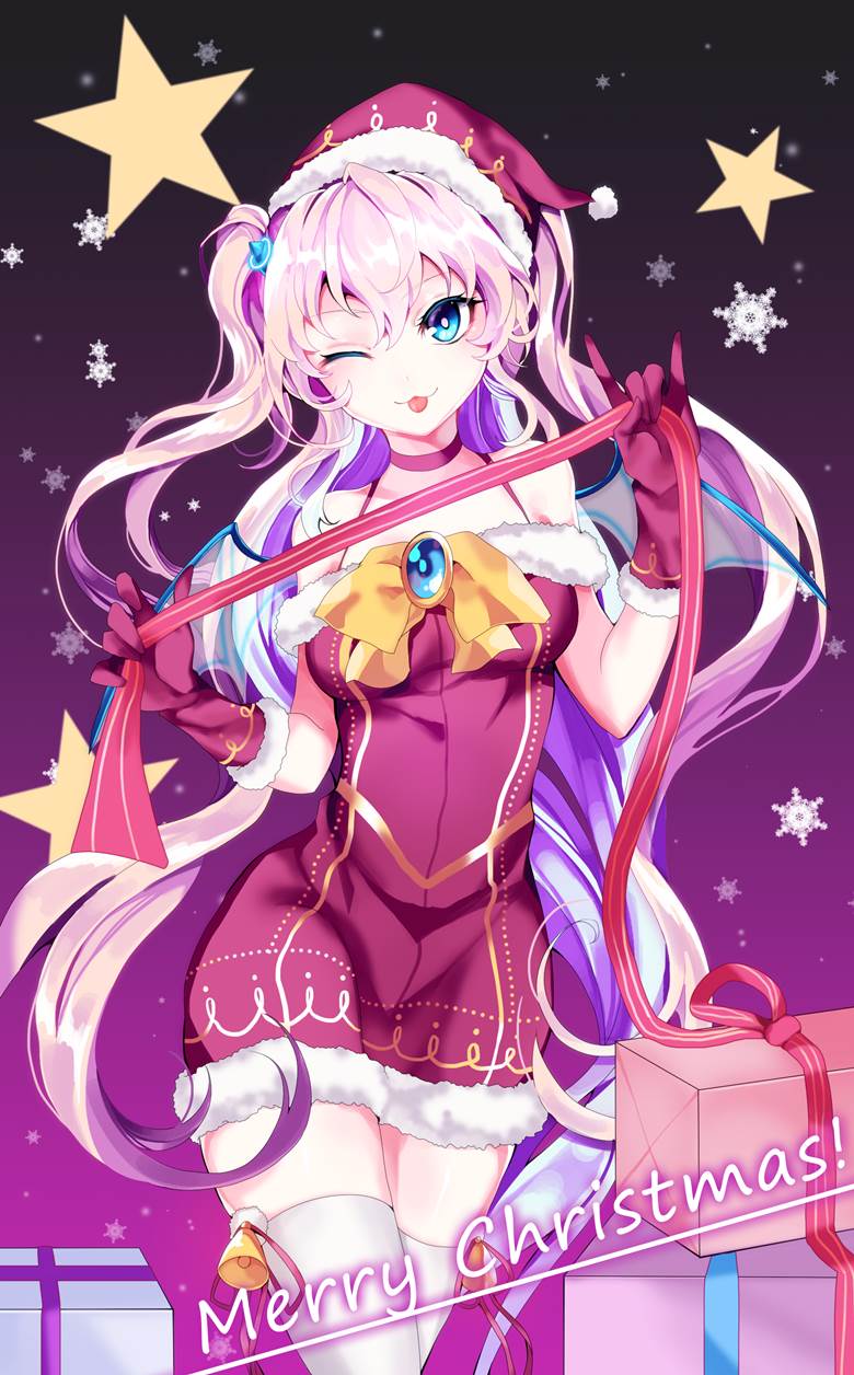 |HANO的圣诞节女孩插画图片 | BoBoPic