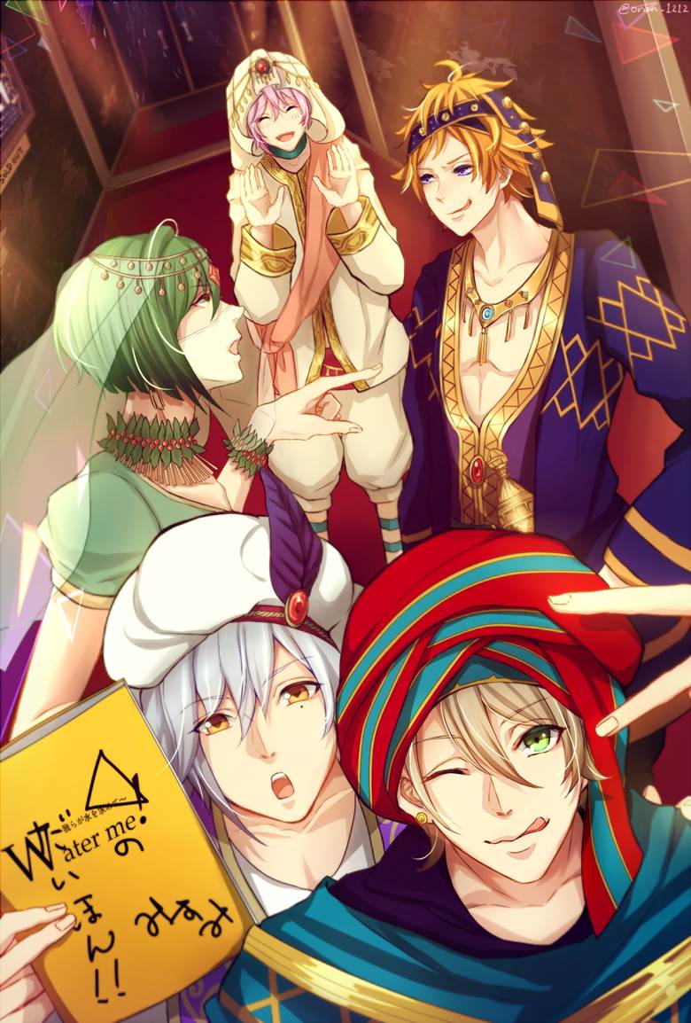 夏组|明音亚弥的A3!满开剧团插画图片 | BoBoPic