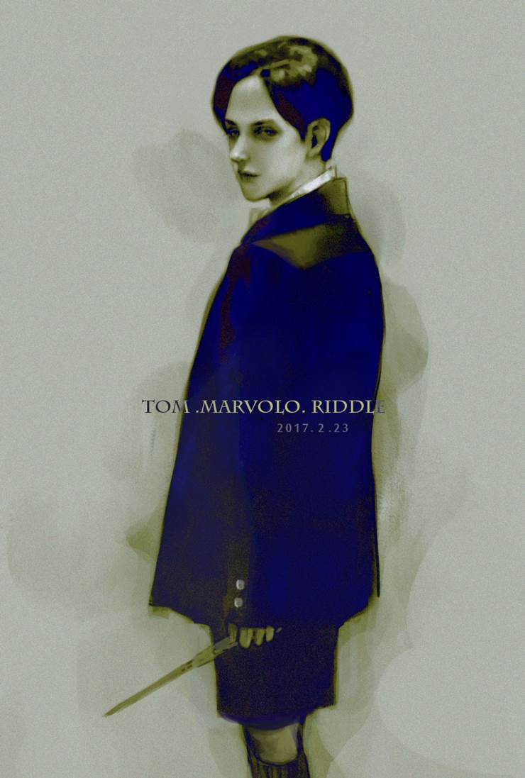 Tom Riddle,harry potter, - JR_Jane'illustration - PixivBox
