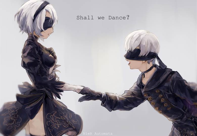 Shall we dance|Carota侵略的尼尔:机械纪元插画图片 | BoBoPic