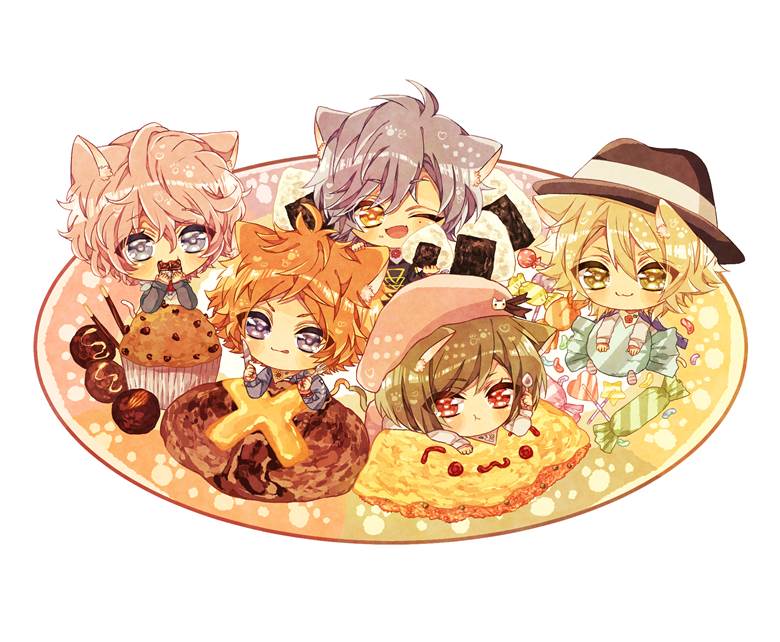 にゃつぐみぷれーと|30(みれい)的A3!满开剧团插画图片 | BoBoPic