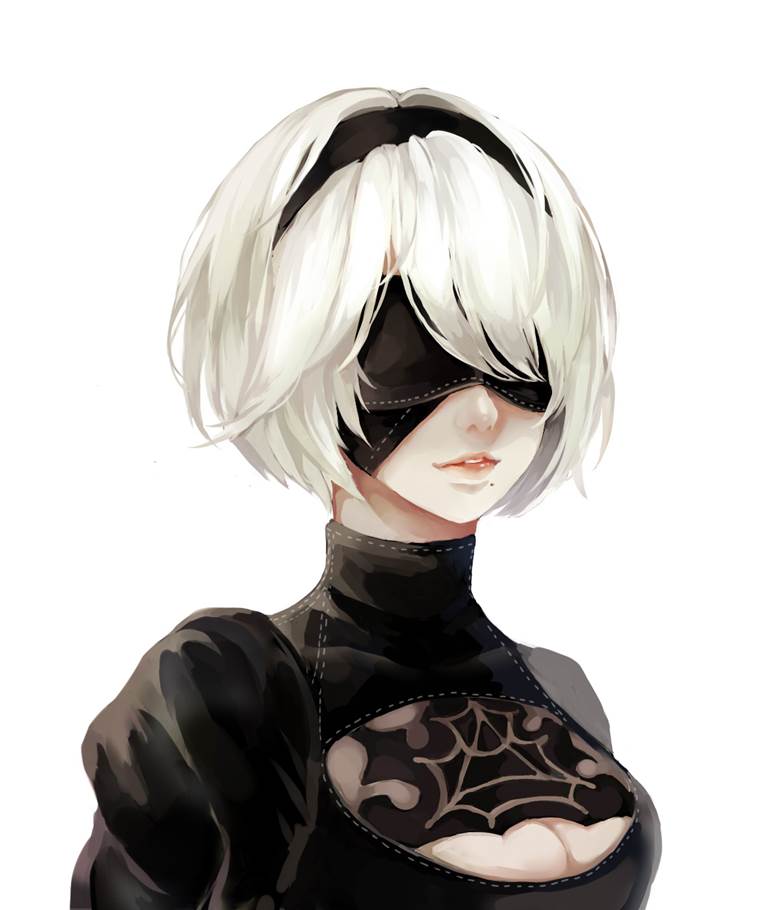 2B|插画师南的尤尔哈2号B型插画图片 | BoBoPic