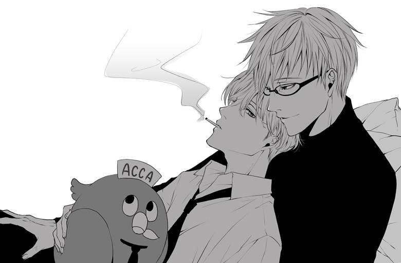 画风不错演出平淡，《ACCA13区监察课》pixiv壁纸图片 | BoBoPic