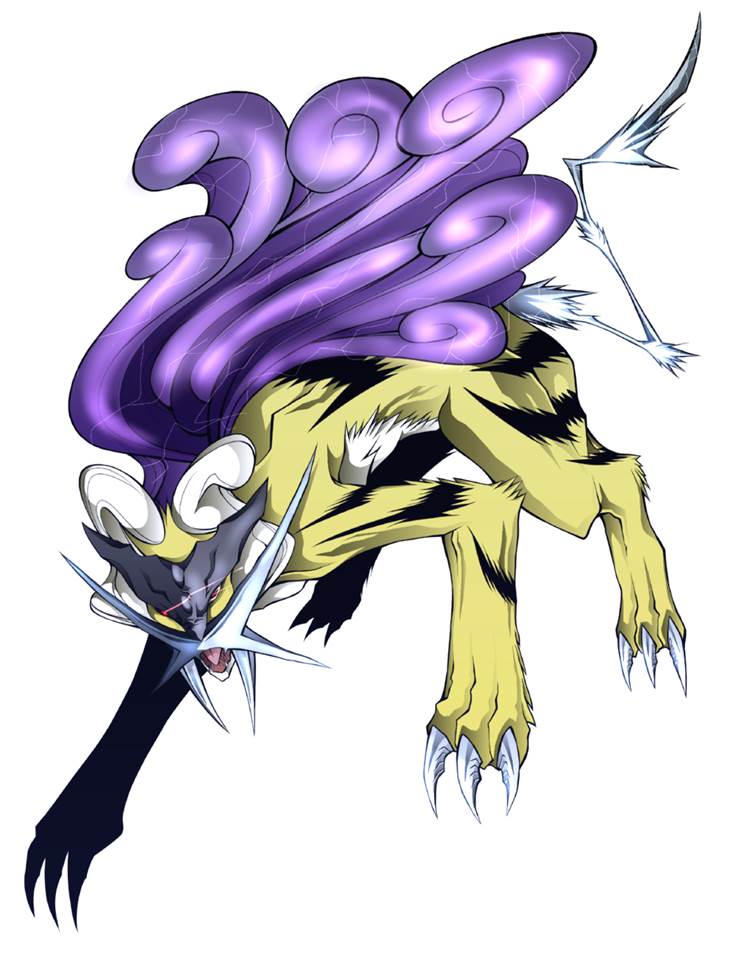 莱考|插画师KOU∞的雷公插画图片 | BoBoPic