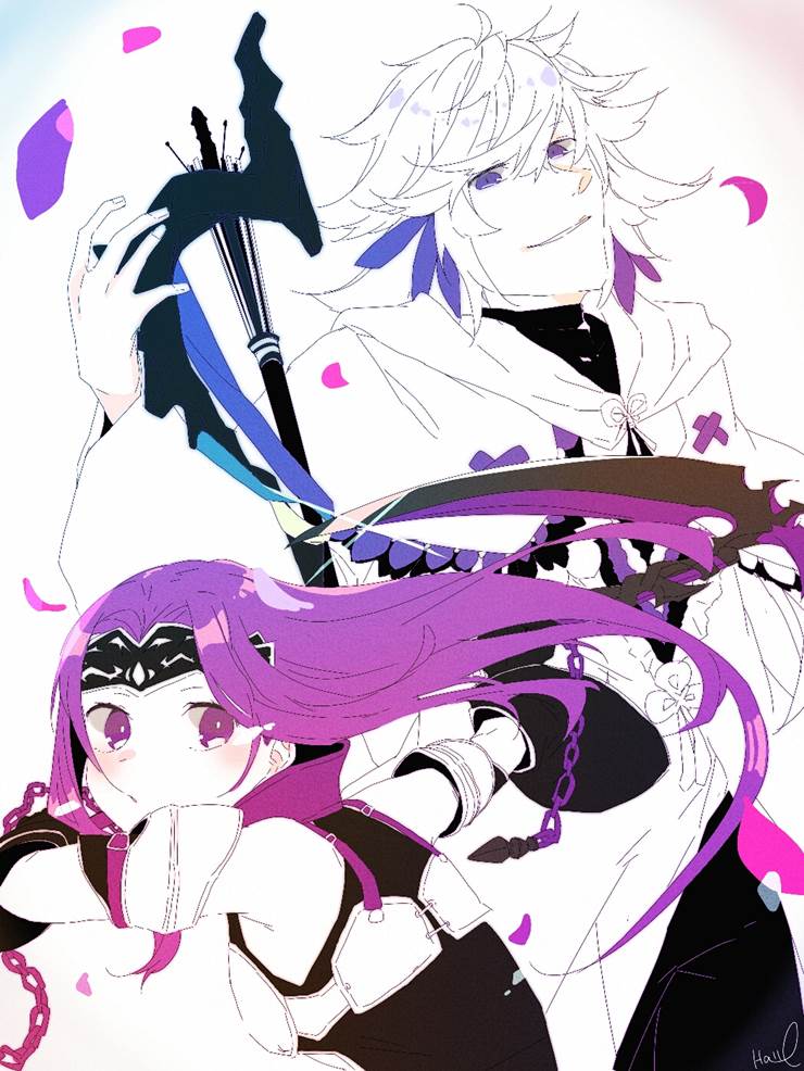 第7章清除纪念+α|插画师Hallo的梅林插画图片 | BoBoPic