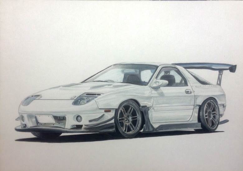 FC3S|T.R的彩色铅笔手绘插画图片 | BoBoPic