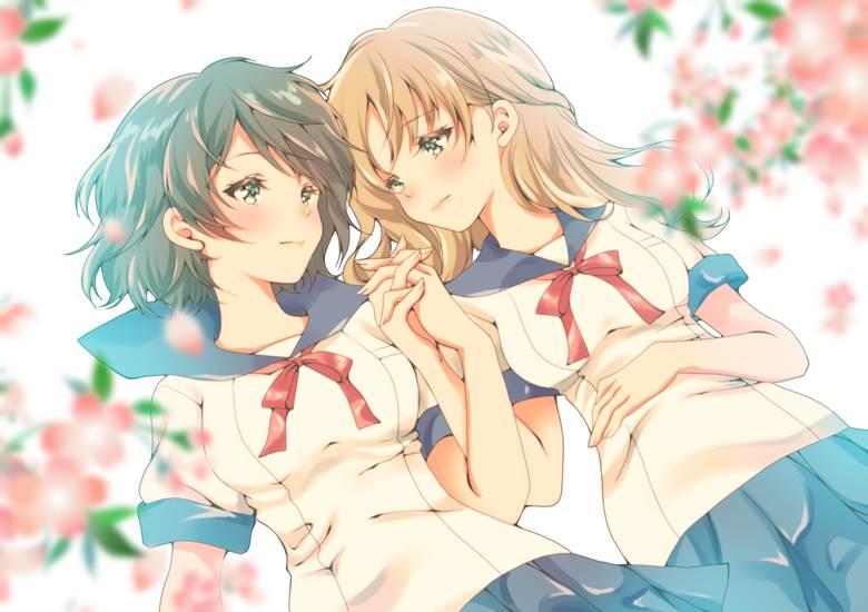 百合の日|sheepD的美少女Pixiv插画图片 | BoBoPic