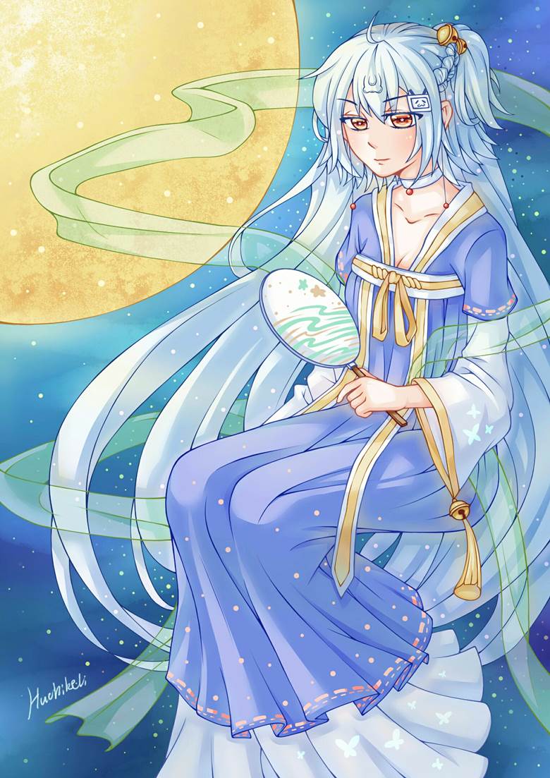 汉服33娘|huchikeli的古风汉服插画图片 | BoBoPic