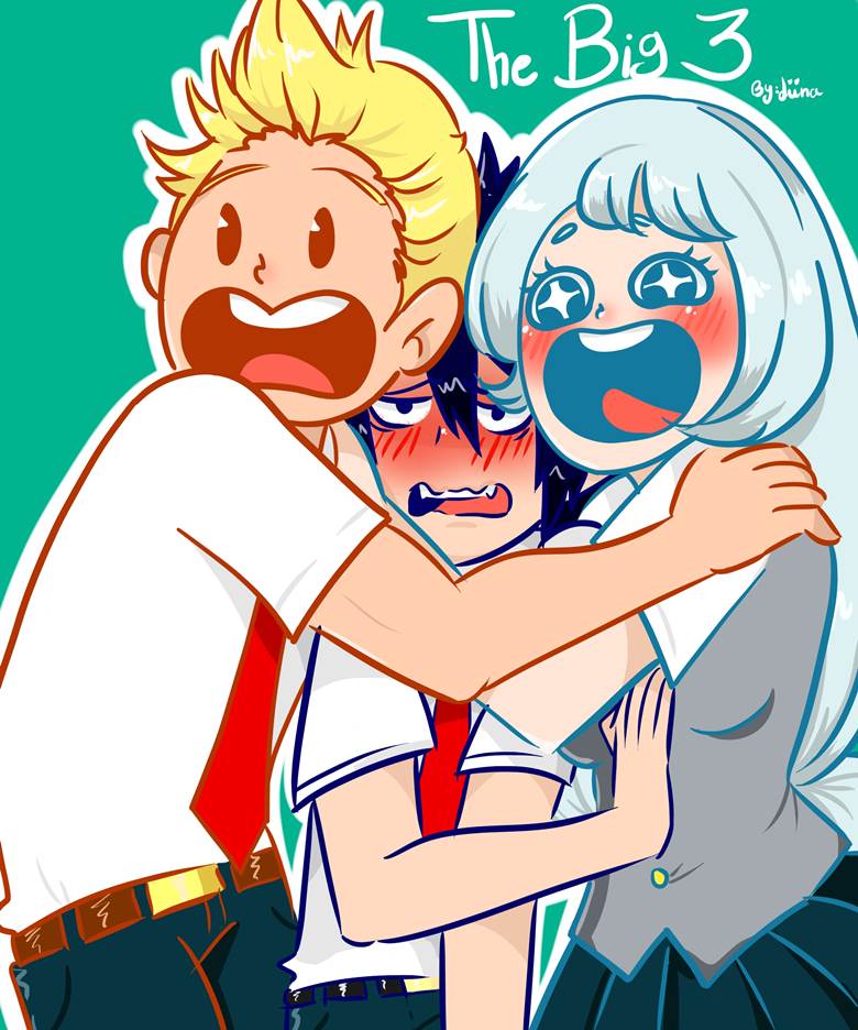 The Big 3|Liina的我的英雄学院插画图片 | BoBoPic