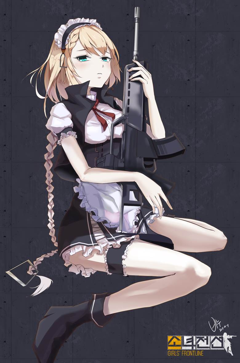 G36 Girl's frontline|BINU的pixiv少女前线插画图片 | BoBoPic