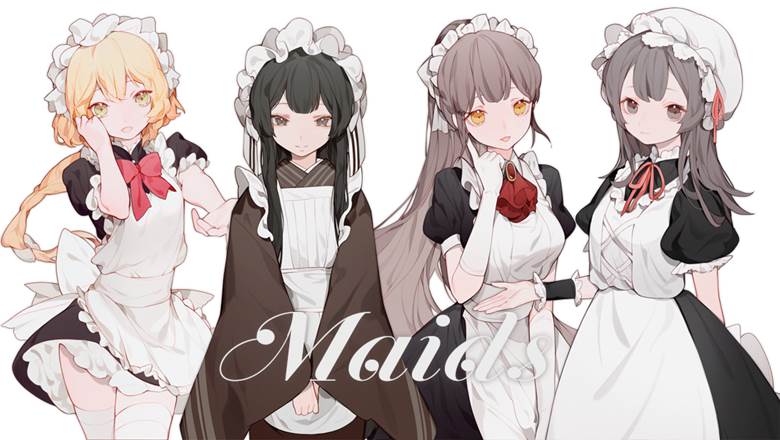 maids|荒境的pixiv女仆少女插画图片 | BoBoPic