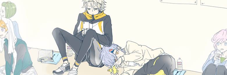 休憩中の夏组|しらふじアイス的A3!满开剧团插画图片 | BoBoPic