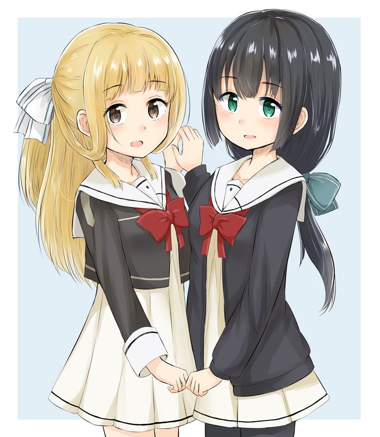 Yuki Yuna is a Hero,Mimori Togo,Nogi Sonoko,Washio Sumi is a Hero,breasts pressing,sailor ...