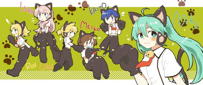 NYANYANYA|柑的C社6只插画图片 | BoBoPic