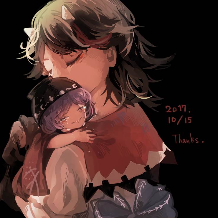 秋例お疲れ様でした通贩お知らせ插画师あやめ的鬼人正邪插画图片 Bobopic