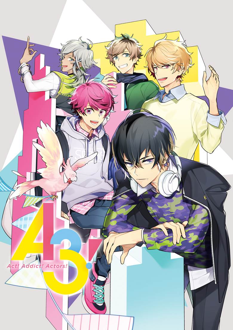 comicゼロサム1月号表纸描かせていただきました|ムネヤマ的A3!满开剧团插画图片 | BoBoPic
